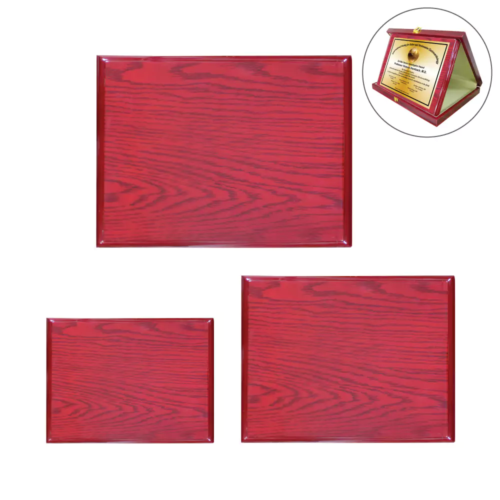 Branded Wooden Plaques Horizontal with Box | Promotional Gifts Suppliers
